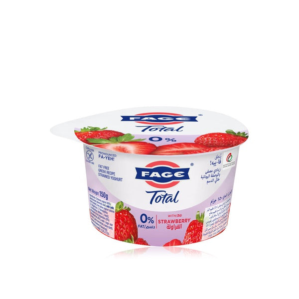 FAGE TOTAL 0% STRAWBERRY 150G – Good Food Maldives