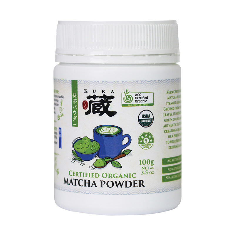 KURA Organic Matcha Powder 100g – Good Food Maldives