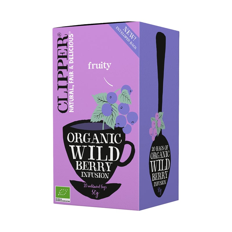 Clipper Organic Wild Berry Tea - 20 bags – Good Food Maldives