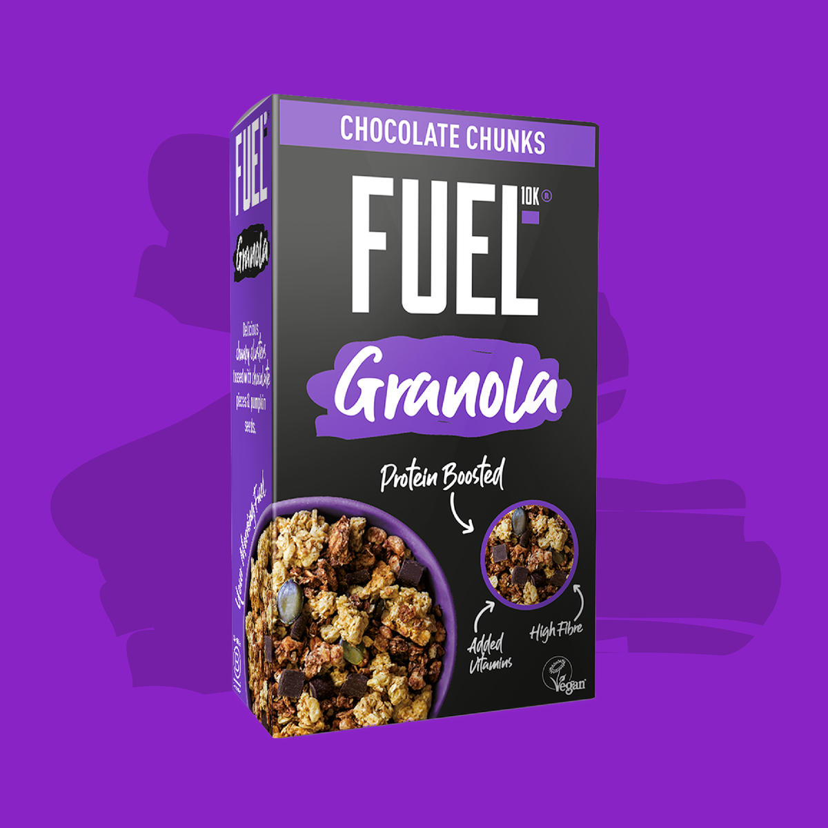 Fuel10K Chocolate Chunks Granola Box 400g – Good Food Maldives