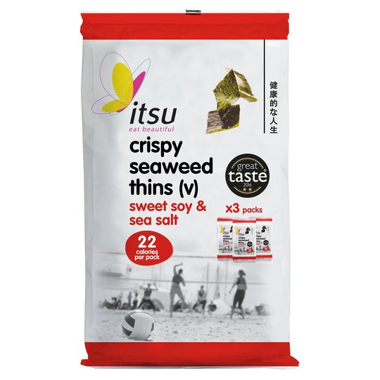 Sweet Soy & Sea Salt Crispy Seaweed, 5g – Good Food Maldives