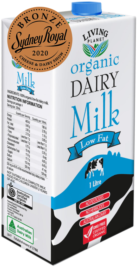 Organic Dairy Milk - Low Fat 1L – Good Food Maldives