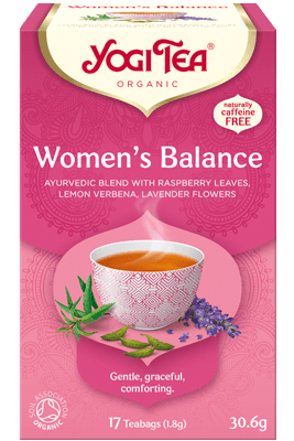 Yogi Women's Balance Organic Tea - 17 bags – Good Food Maldives